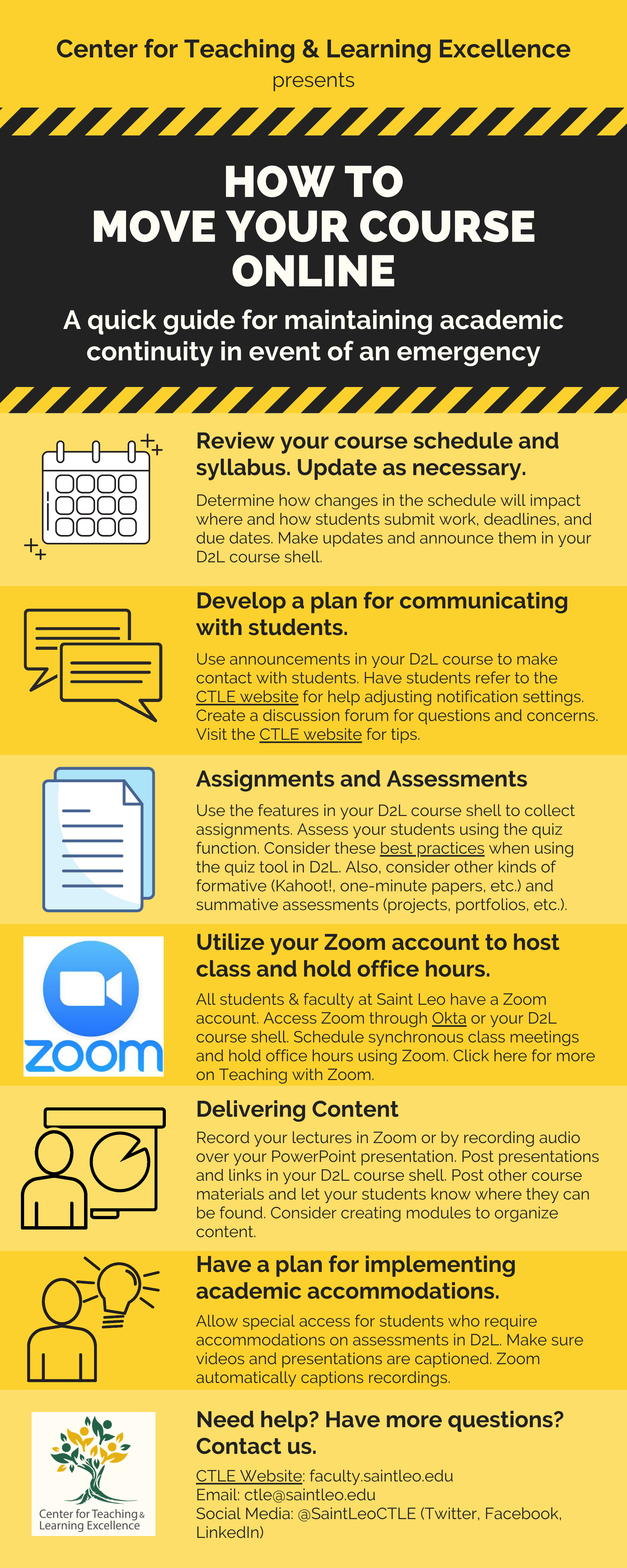 Teaching – Emergency Preparation : Teaching Options – Saint Leo ...