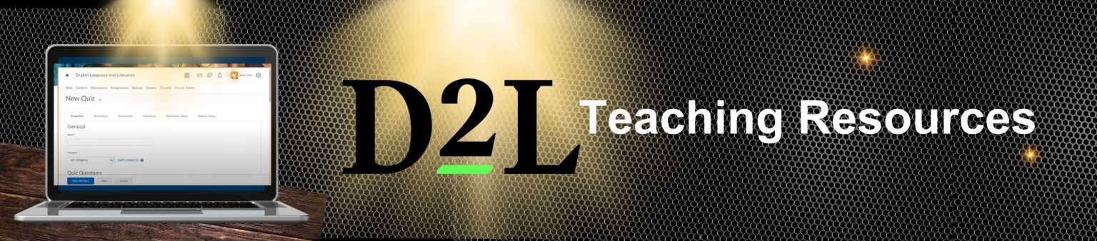 Teaching – D2L Teaching Resources – Saint Leo University Center for ...
