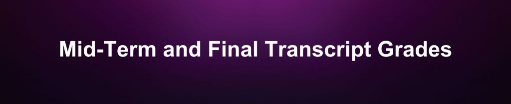 Teaching – D2L Mid-Term and Final Transcript Grades – Saint Leo ...